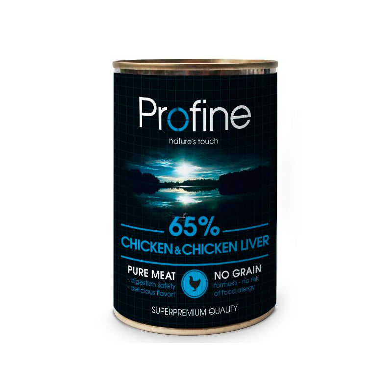 Profine Chicken Dog Food Lata 400gr